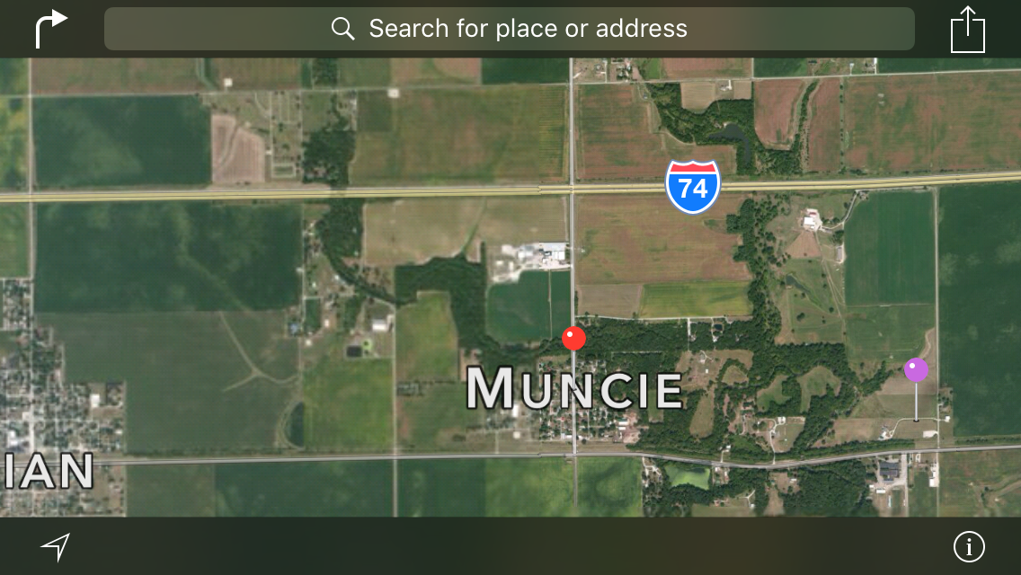Muncie Arial Maps | My Roots Run Deep